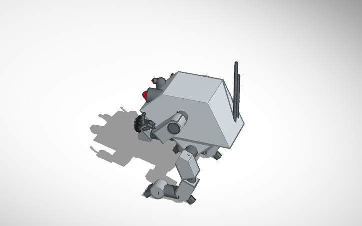 3D design Robot Frog-Mech | Tinkercad