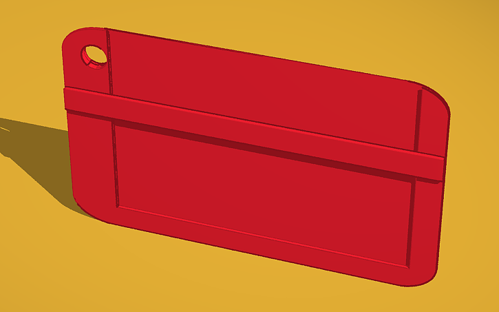 3D design wallet - Tinkercad