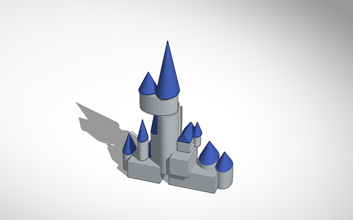 3D design Cinderella Castle | Tinkercad