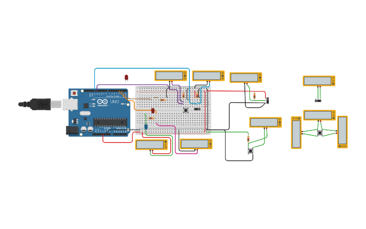 Circuit design Uno_gpio_in_Tidied | Tinkercad