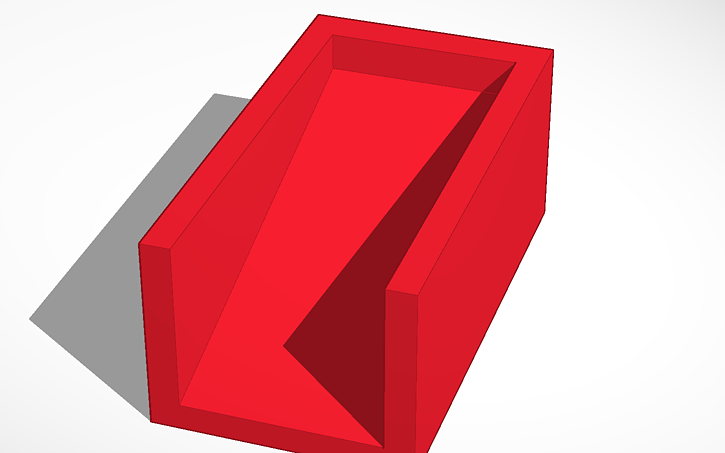 3D design Crooked Bookshelf Adjuster - Tinkercad