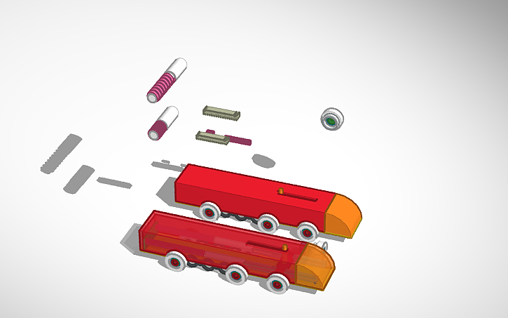 3D design (Public) Crazy Cars 3D Model | Tinkercad