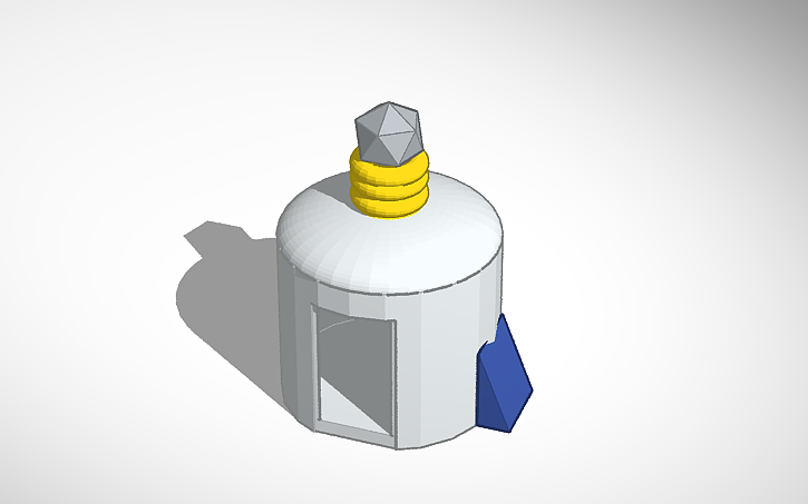 3D design Immortality Machine - Tinkercad