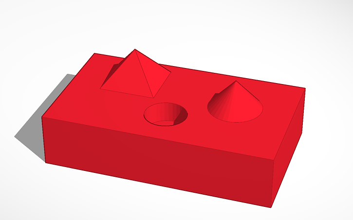 3D design Unit 6 Review - Retake - Tinkercad