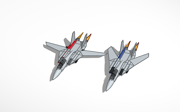 3D design SF14 Space Tomcat / starcat - Tinkercad