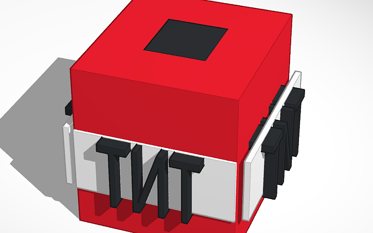 3D design TNT | Tinkercad