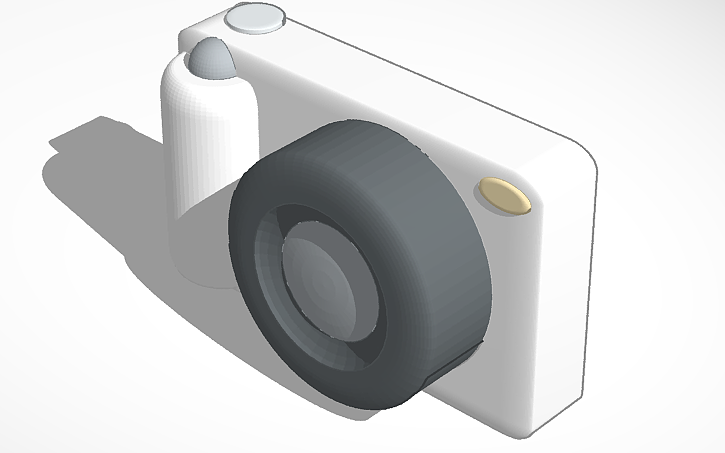 3D design CAMERA - Tinkercad