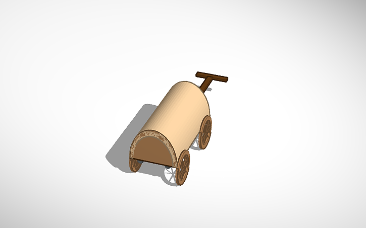 3D design Covered Wagon | Tinkercad