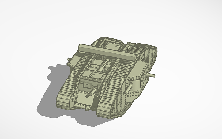 3D design Mark V (Male) - Tinkercad