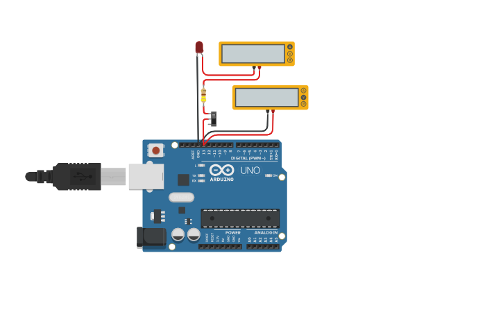 Circuit design Dasar Rangkaian LED Arduino - Tinkercad Circuit design Dasar Rangkaian LED Arduino - Tinkercad