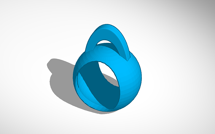 3d Design Sphere Holder Tinkercad