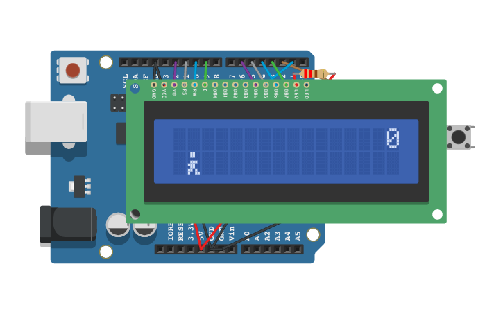 Circuit Design 10 лаб Создание любой игры на Arduino Tinkercad