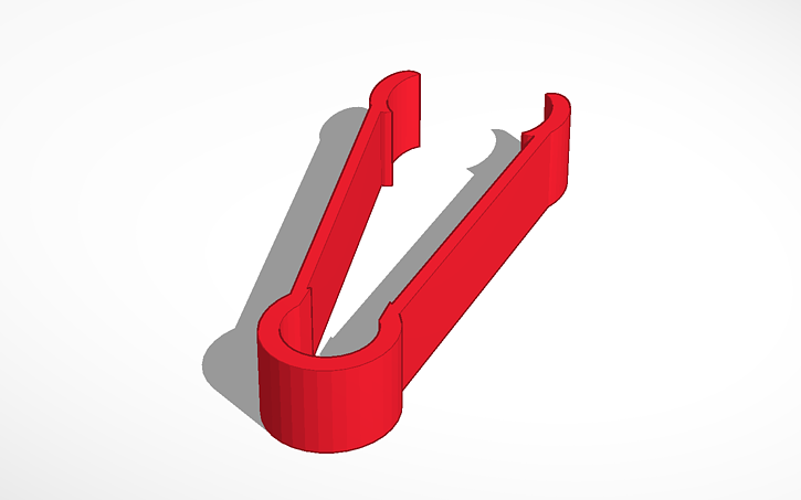 3D design Tongs - Tinkercad