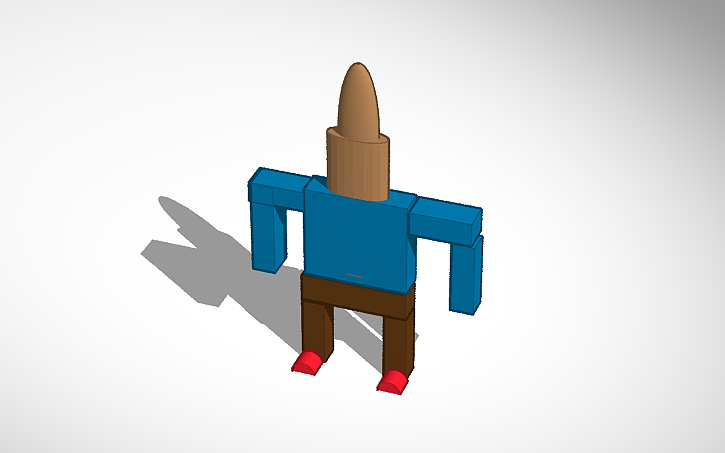 3D design nevboy's body | Tinkercad