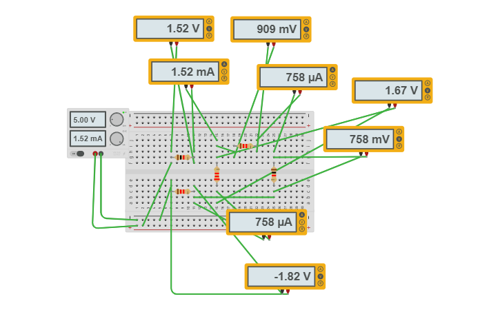 Circuit design Exercise 1 - Tinkercad Circuit design Exercise 1 - Tinkercad
