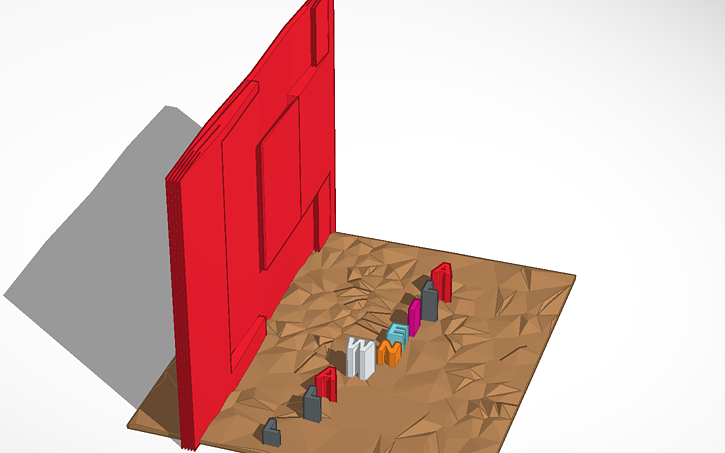 3D design Mars Alien Wall | Tinkercad