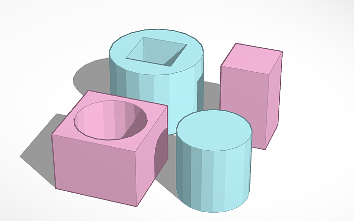 3D design blocks - Tinkercad