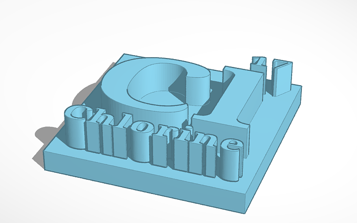 3D design Shopbot-Chlorine1 | Tinkercad
