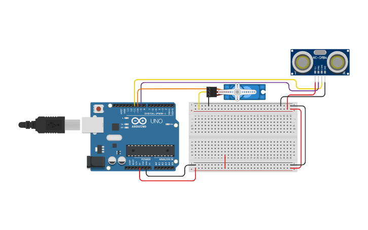 Circuit design Project simulation | Tinkercad