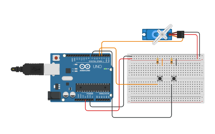 Circuit design LAB 10 - LEVEL 2 - Tinkercad