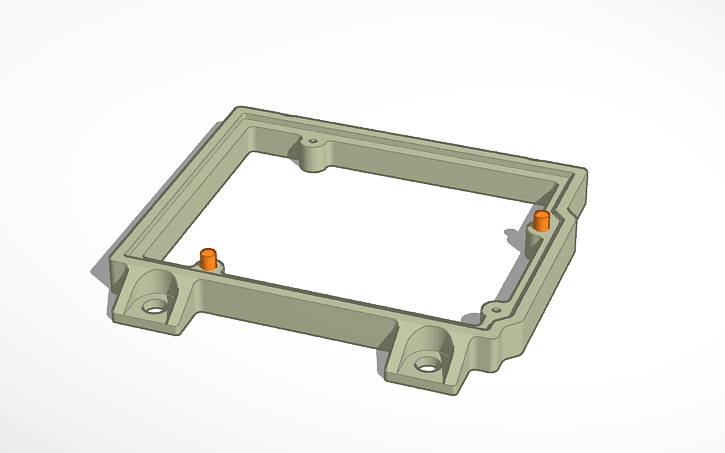 3d Design Arduino Uno Mount With Meltable Fastener Tinkercad
