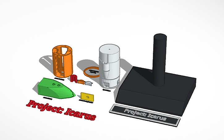 3D design Project: Icarus Payload Adapter and Conduit Supports | Tinkercad