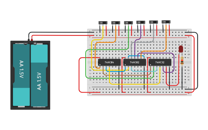 Circuit design tugas - Tinkercad Circuit design tugas - Tinkercad