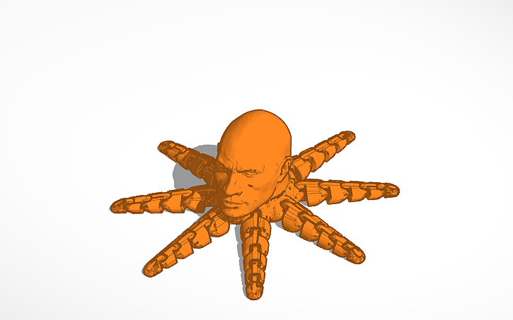 3D design the rock octopus - Tinkercad