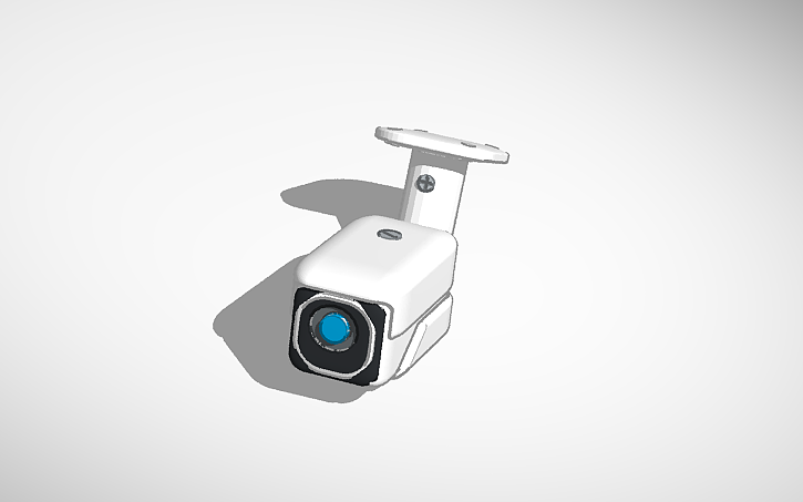 3D design cctv - Tinkercad
