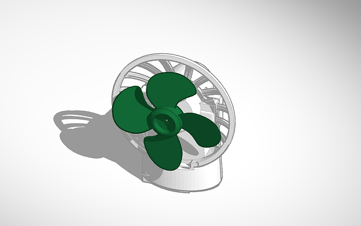 3D design Turbo BSI FAN FUSION PLUS - Tinkercad