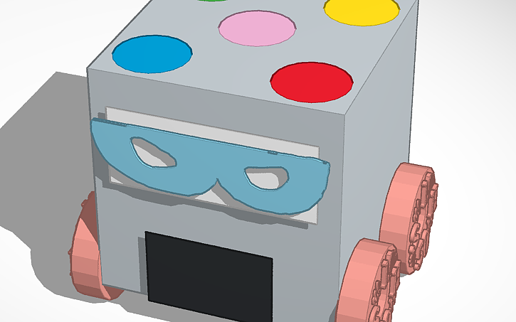 3D design Diseño_3D_Robot_Soccer - Tinkercad