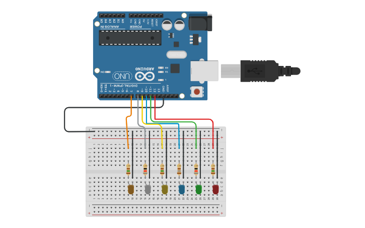 Circuit Design Projeto Arduino Tinkercad