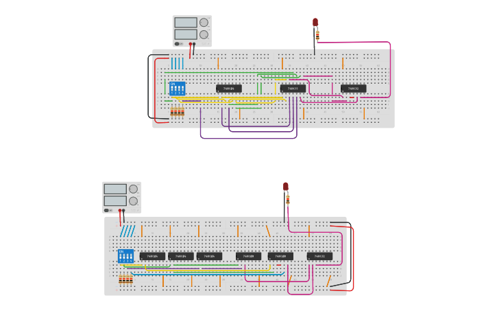 Circuit Design Te Logic Lab 3 Tinkercad