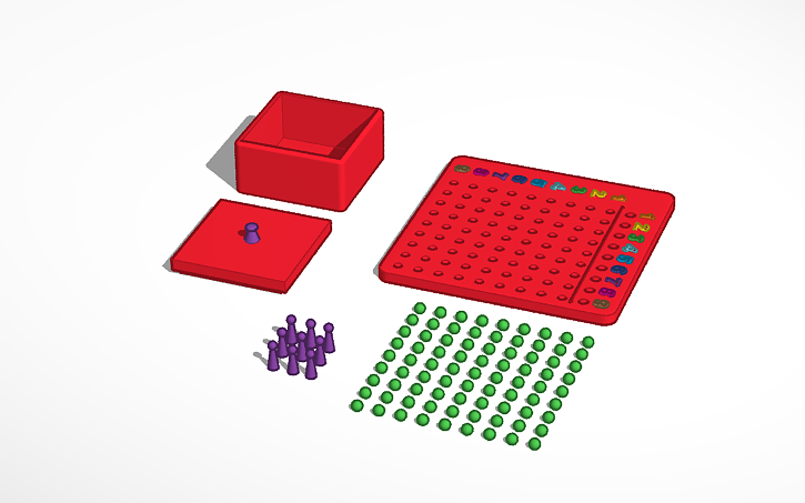 3D design tavola della divisione | Tinkercad