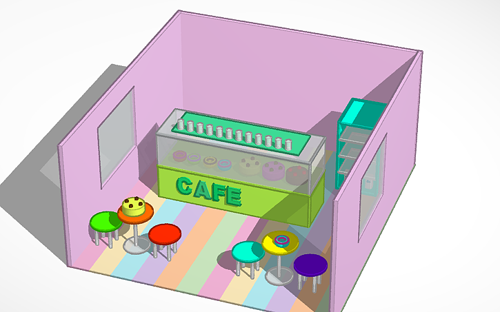3D design Cafe | Tinkercad