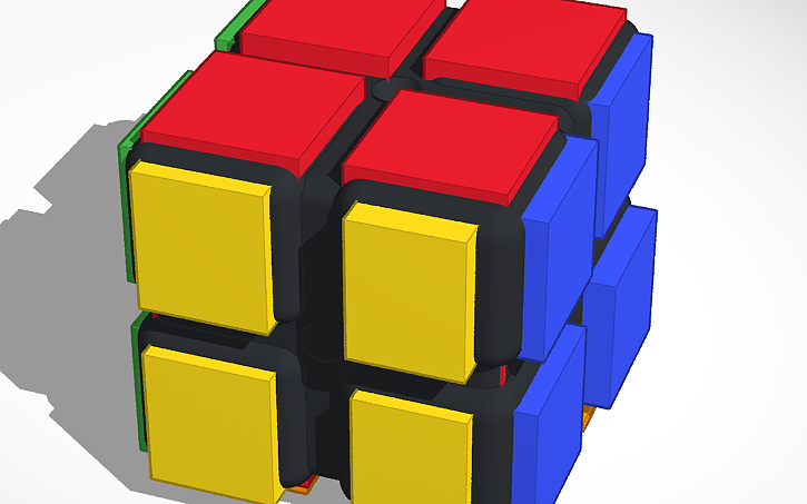3D design Rubik's Cube!!! | Tinkercad