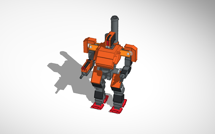 3D design OMNIC(오버워치 바스티온 옴닉스킨) - Tinkercad