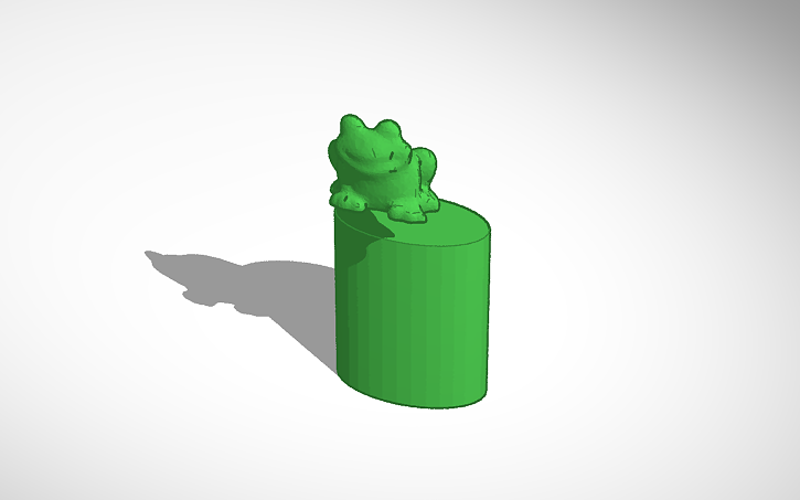 3D design George Seybold chess frog | Tinkercad