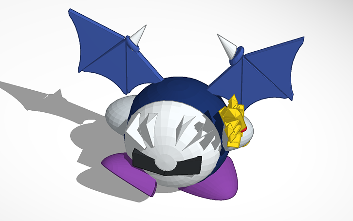 3D design Meta Knight - Tinkercad
