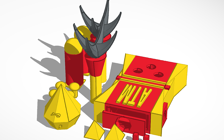 3D design ATM Robot Final Version | Tinkercad