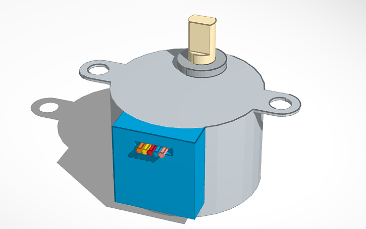 3D design Stepper Motor - Tinkercad
