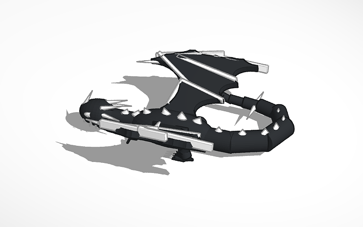 3D design Toothless - Tinkercad