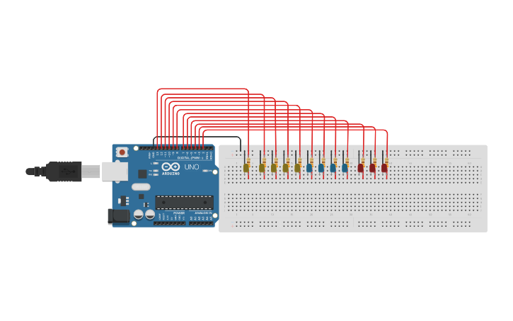 Circuit Design Arduino Uno De 12 Tinkercad
