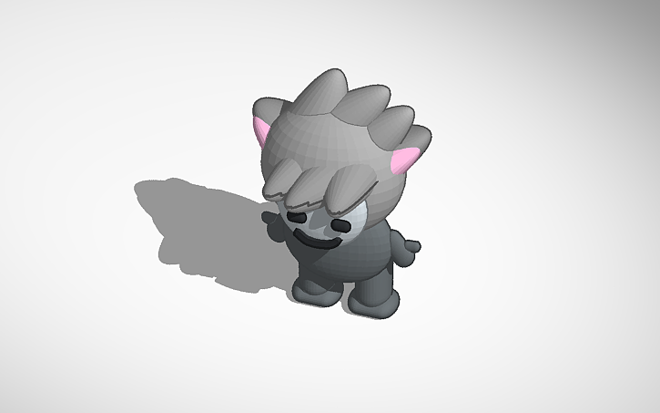 3D design Nano (A Scratch Character) - Tinkercad