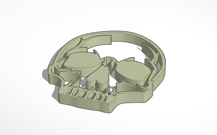 3D design Skull | Tinkercad