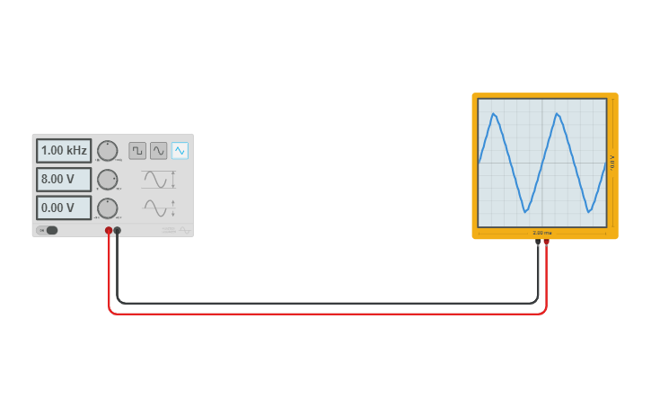 Circuit Design Waveform Generation Tinkercad