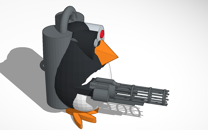 3D design Copy of Penguinator | Tinkercad