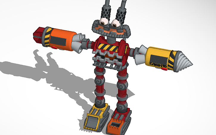 3D design Earth Island epic wubbox (T-pose) - Tinkercad 3D design Earth Island epic wubbox (T-pose) - Tinkercad