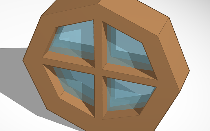3d Design Window Tinkercad
