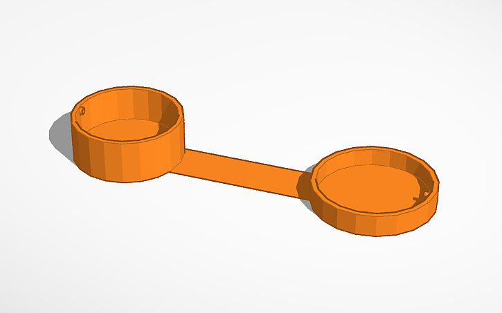 3D design snap-fit box model - Tinkercad